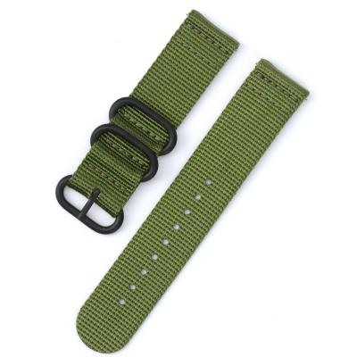 China Eraysun Woven Nylon 22mm Band Adjustable Replacement Sport Strap With Metal Buckle for Samsung Galaxy Watch 46mm Gear S3 Classic for sale