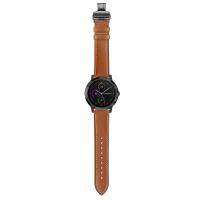 China Eraysun Genuine Leather Watchband for Garmin Vivoactive 3 Watch for sale
