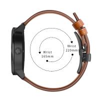 China Eraysun Genuine Leather Watchband for Garmin Vivoactive 3 Watch for sale