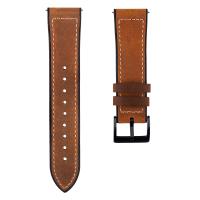 China Eraysun for Samsung Galaxy Watch 46mm Gear S3 Frontier/Classic Band 22mm Watch Band Silicone&Leather Bracelet for sale
