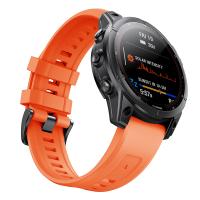 China Eraysun 20mm 22mm 26mm High Quality Outdoor Sport Quick Release Silicone Strap for Garmin Fenix 7 7S 7X 6S 5plus 6 Pro for sale