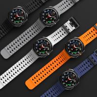 China Eraysun Breathable Silicone Straps for Samsung Galaxy Watch 7 ultra 47mm Soft Rubber Watch Bands Custom Watch 7 Ultra Bracelet for sale