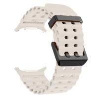 China Eraysun Breathable Silicone Straps for Samsung Galaxy Watch 7 ultra 47mm Soft Rubber Watch Bands Custom Watch 7 Ultra Bracelet for sale
