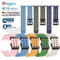 China Eraysun Breathable Silicone Straps for Samsung Galaxy Watch 7 ultra 47mm Soft Rubber Watch Bands Custom Watch 7 Ultra Bracelet for sale