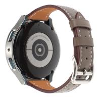 China Eraysun Vintage Handmade Watchband Wrist Band 20mm Genuine Leather for Samsung Smart Watch Band Straps for sale