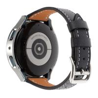 China Eraysun Vintage Handmade Watchband Wrist Band 20mm Genuine Leather for Samsung Smart Watch Band Straps for sale