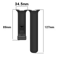 China Eraysun  Sport Silicone Leather Strap With Magnetic Buckle for Samsung Watch 7 Ultra 47mm for sale