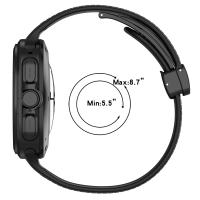 China Eraysun  Sport Silicone Leather Strap With Magnetic Buckle for Samsung Watch 7 Ultra 47mm for sale