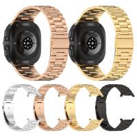China Eraysun Luxury Stainless Steel Three Bead Steel Belt for Samsung Watch 7 Ultra 47mm Watch Accessories Watch Strap for sale