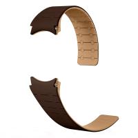 China Eraysun New Style Magnetic Silicone Color Contrast Watch Band for Samsung Watch 4 /5 /6  20mm Smart Watch Band for sale