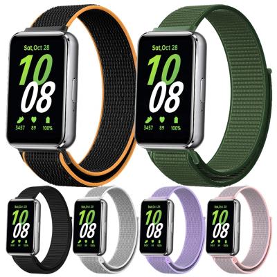 China New Published Nylon Watch Band for Samsung Galaxy Watch Fit 3 Nylon Loop Watch Strap Accessories for sale