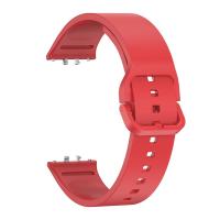 China Eraysun New Hot Seller  Colorful Buckle Rubber Strap Silicone Watch Band for Samsung Fit 3 Breathable Watch Bands for sale