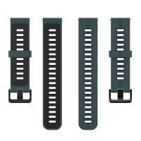 China 20mm High Quality Watch Bands for Samsung Galaxy Watch 4 Strap Double Color Style Active 2 Silicone Bands Galaxy Watch 4 Strap for sale