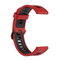 China 20mm High Quality Watch Bands for Samsung Galaxy Watch 4 Strap Double Color Style Active 2 Silicone Bands Galaxy Watch 4 Strap for sale