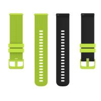 China Dual Color Texture Smartwatch Strap Double Color Silicone Watch Bands for Garmin Venu 2 Active Forerunner745 Silicone Strap 20mm for sale