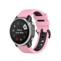 China Eraysun Silicone Strap for Garmin Fenix 7S Watch Band Sports Soft Bracelet Solid Color Replacement Breathable Watch Bands for sale