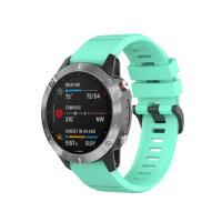 China 22mm Silicone Strap  for Garmin Fenix 7 Watch Band Sports Soft Watchband Bracelet Solid Color Wriststrap Replacement Band for sale