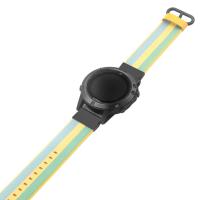 China Eraysun Sport Wristbands Quick Release 22mm Braided Nylon Watch Strap Band for Garmin Fenix 5 & 5 Plus Forerunner 935 for sale