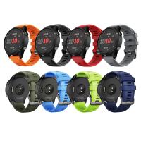 China 20mm 22mm Silicone Band Strap for Garmin Forerunner 255 Smart Silicone Watch Strap Replacement Wristband for sale