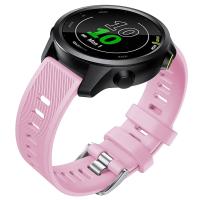 China Smart Watch WristBand 20mm Sport Silicone Bracelet Accessories Silicone Strap Band for Garmin Forerunner 55 158 245 245M 645 for sale