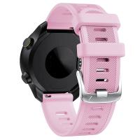 China Smart Watch WristBand 20mm Sport Silicone Bracelet Accessories Silicone Strap Band for Garmin Forerunner 55 158 245 245M 645 for sale