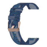 China Eraysun 18mm 20mm 22mm Fashion Soft Nylon Band Strap for Garmin Forerunner 255 255S Smart Nylon Watch Strap for sale