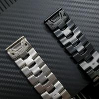 China Eraysun 22mm 26mm Breathable Titanium Alloy Easy Fit Smartwatch Band for Garmin Fenix7/7x for sale