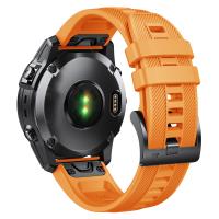 China Eraysun Quick Release Colorful Silicone Strap Soft Rubber Waterproof Fashion Smart Watch Band for Garmin Fenix7 Pro 22mm for sale
