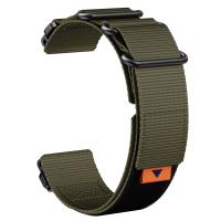 China Eraysun Quick Release Two Colors Nylon SHK Strap Fashion Smart Watch Band Accessories for Garmin Fenix7 22mm 26mm for sale