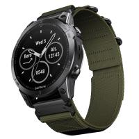 China Eraysun Quick Release Two Colors Nylon SHK Strap Fashion Smart Watch Band Accessories for Garmin Fenix7 22mm 26mm for sale
