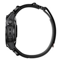 China Eraysun 26mm New Quick Fit Nylon Sport Bands Mountaineering With Metal Buckle for Garmin Watch Adjustable Elastic Wrist Strap for sale