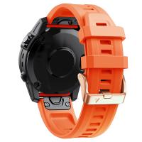 China Eraysun 20mm for Garmin Fenix 7S Watch Band Factory Soft Rubber Replacement Breathable Strap Sport Silicone Bracelet Wristband for sale