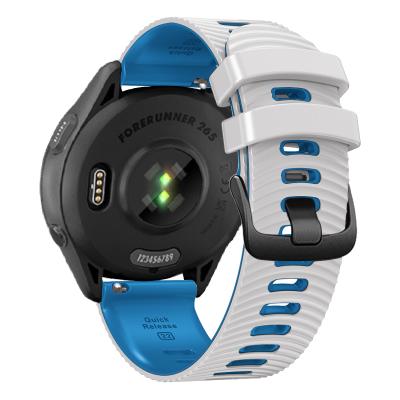 China Eraysun Silicone Strap for Garmin Forerunner 965 Watch Band Sport Soft Rubber Breathable Waterproof Unique Watchband for sale