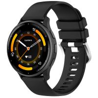 China Eraysun Hot Selling Silicone Original Steel Buckle Strap Soft Rubber Waterproof Fashion for Garmin Venu3 Watch Bands for sale