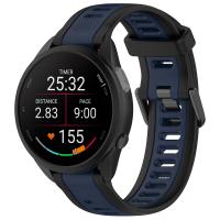 China Eraysun Dual Color Silicone Watch Band for Garmin Forerunner 165 18mm 20mm 22mm Watch Strap for sale