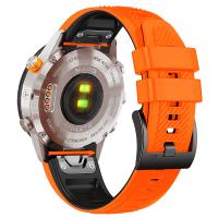China Adjustable Unique Watchband for Garmin Silicone Watch Bands Luxury Soft Rubber Strap Sport Quick Release Breathable Watch Strap for sale