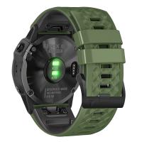 China Eraysun Quick Release for Garmin Silicone Watch Bands Luxury Soft Rubber Strap Sport Breathable Replaceable Waterproof Watchband for sale