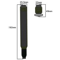 China Eraysun 20/22/26mm Quick Release Elastic Strap Replaceable Bracelet for Garmin Fenix 8/E/Enduro3 Fabric Nylon Watch Band for sale