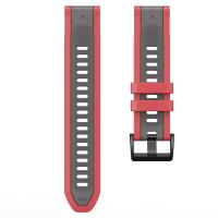 China Eraysun Silicone for Garmin Watch Strap 22/26mm Breathable Adjustable Rubber Quick Release Bracelet Strap for Garmin Watch Band for sale