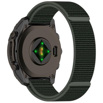 China Smartwatch Quick Fit Release Elastic Band Sport Nylon Watch Strap for Garmin Fenix8 Enduro3 Fenix E  Fabric Watch Bands for sale