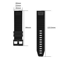 China Breathable 20/22/26mm Quick Release for Garmin Fenix 7 7S 7X 6S 6 6X 5S 5 Genuine Leather for Garmin Watch Strap for sale