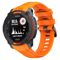 China Eraysun Factory for Garmin Instinct 3 Solar 22/26mm Strap High Quality Silicone Adjustable Custom Sport Adjustable Watch Bands for sale