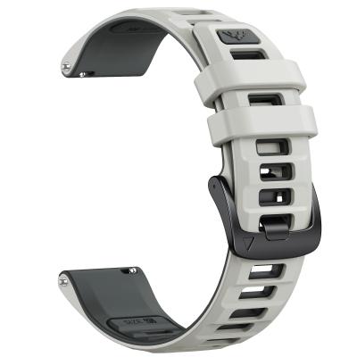 China Silicone Sports Watch Bands 22mm 26mm for Garmin Fenix 8 7X 7 7S 6X 6 Pro 5 5X Forerunner 965 955 945 Watch Strap for sale