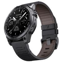 China Eraysun 22mm 26mm Leather Watch Strap for Garmin Fenix5X/5XPlus 6X/6XPro 7X/3/3HR Fenix5 6 7 Instinct Quick Release Watch Band for sale
