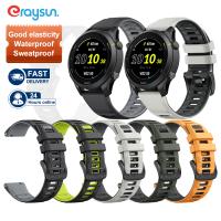 China Eraysun 22mm Universal Watch Bands for Garmin Venu 3 Forerunner 265 255 for Samsung Galaxy Watch 3 S2 Silicone Watch Strap for sale