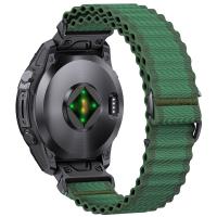 China Ocean Nylon 26mm Fabric Watch Strap for Garmin Fenix 7XPro/5X/Plus/8/3/6X Pro Sport Elastic Quick Release Watch Bands Breathable for sale