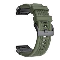 China Eraysun 22mm 26mm Quick Release Strap Adjustable FKM Silicone for Garmin Sport Waterproof Smart Watch Band for sale