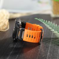 China Eraysun Silicone FKM Smart Watch Band Strap for Garmin Watch With 5 Colors Ventilation Smart Watch Band Strap for sale