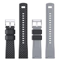 China 18mm 20mm 22mm Soft Sport Rubber Adjustable  Watch Strap for Garmin Venu 2/3 Silicone Watch Bands for sale