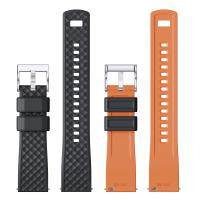 China 18mm 20mm 22mm Soft Sport Rubber Adjustable  Watch Strap for Garmin Venu 2/3 Silicone Watch Bands for sale